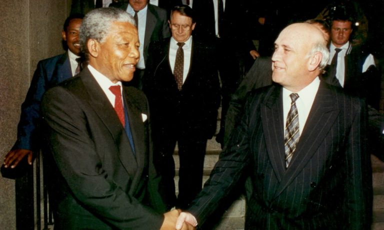 F.W. de Klerk, South Africa's last apartheid-era leader, dead at 85 ...