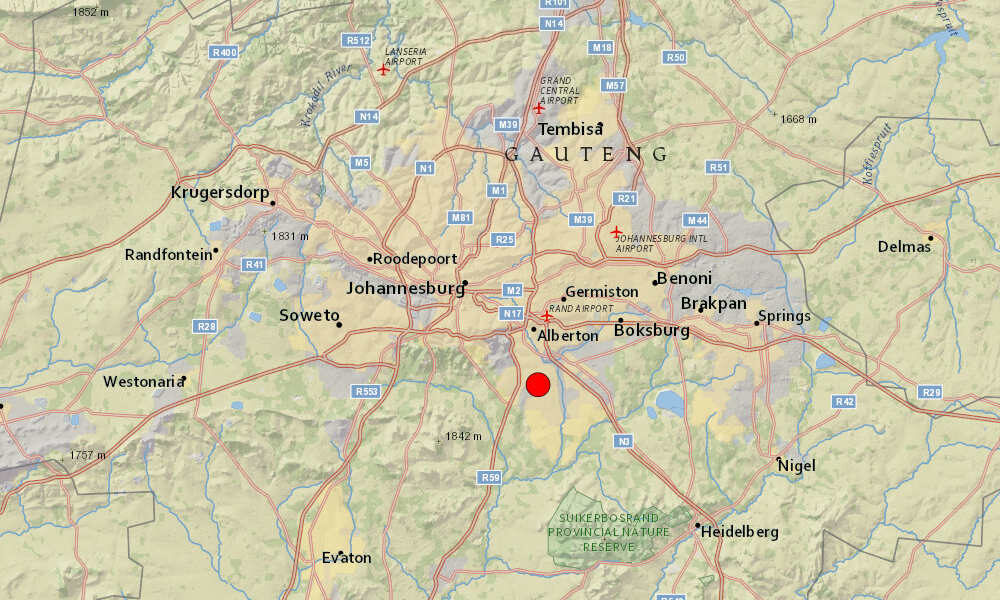 Moderate earthquake hits Johannesburg, South Africa - BNO News