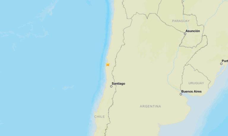 Magnitude 5.8 earthquake jolts Chile; strong shaking reported near ...
