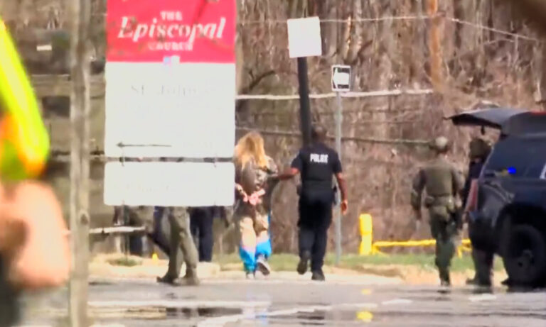 Suspect surrenders after barricade incident outside CIA headquarters in ...