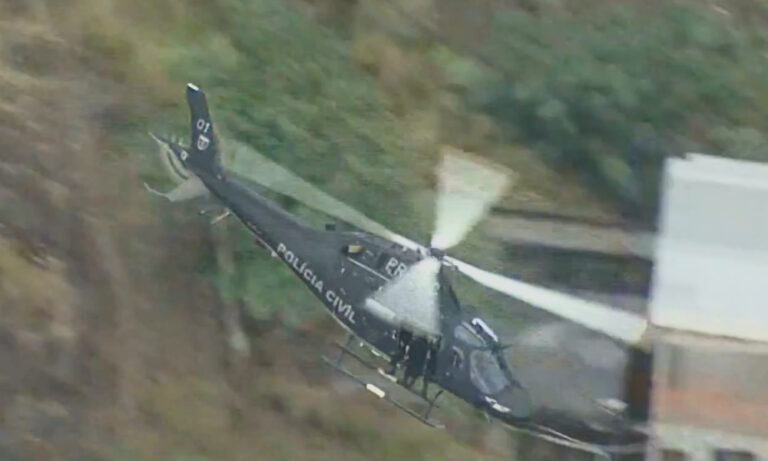 Brazilian police helicopter copilot shot during operation in Rio de ...