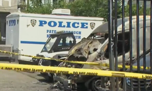 Brooklyn arson damages 11 NYPD vehicles; suspect linked to anti-ICE ...