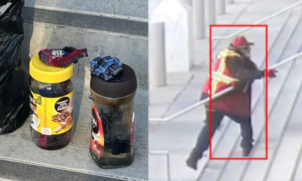 Suspect arrested after throwing Molotov cocktails inside L.A. federal ...