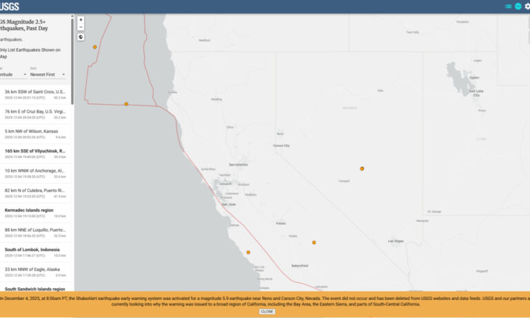 Erroneous earthquake warning triggers alerts across California - BNO News