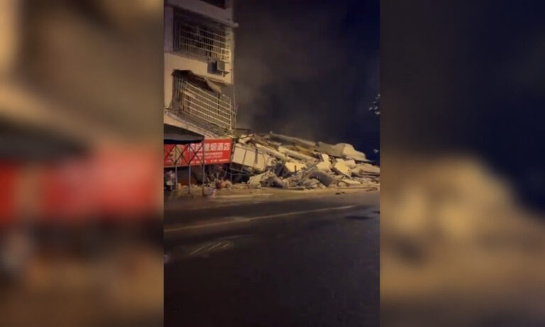 Buildings collapse after magnitude 5.0 earthquake strikes southern ...